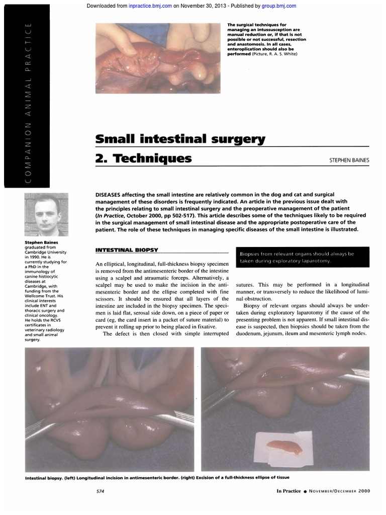Surgical Techniques for Intestinal Disorders | PDF | Metastasis | Neoplasms