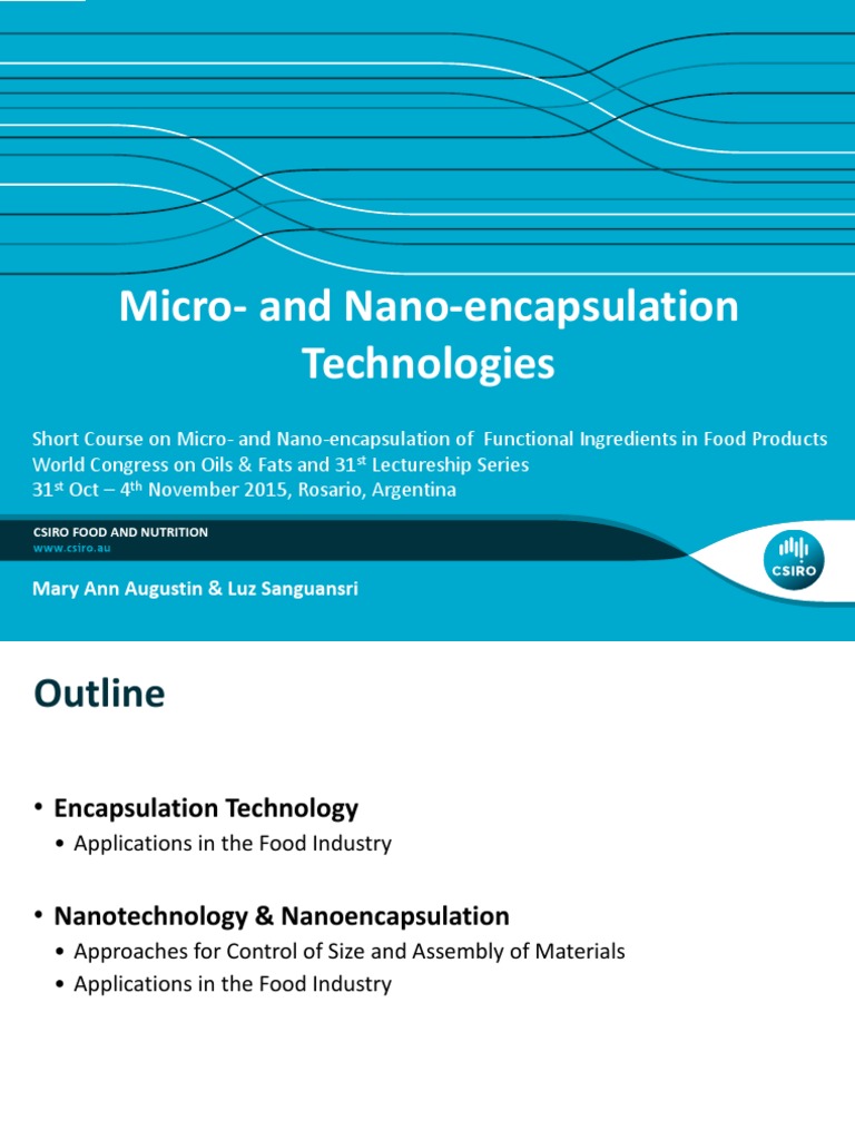 Micro-And Nano-Encapsulation Technologies | PDF | Nanotechnology ...