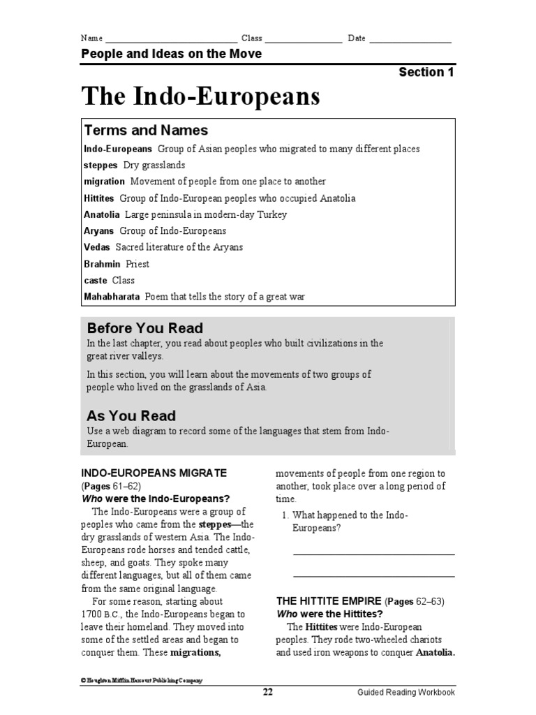 Indo Europeans PDF | PDF | Anatolia | Hittites