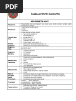 PPK Ri Bedah Appendicitis Akut | PDF