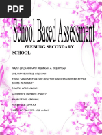 Edpm-Sba Assignment-3 Sample | PDF