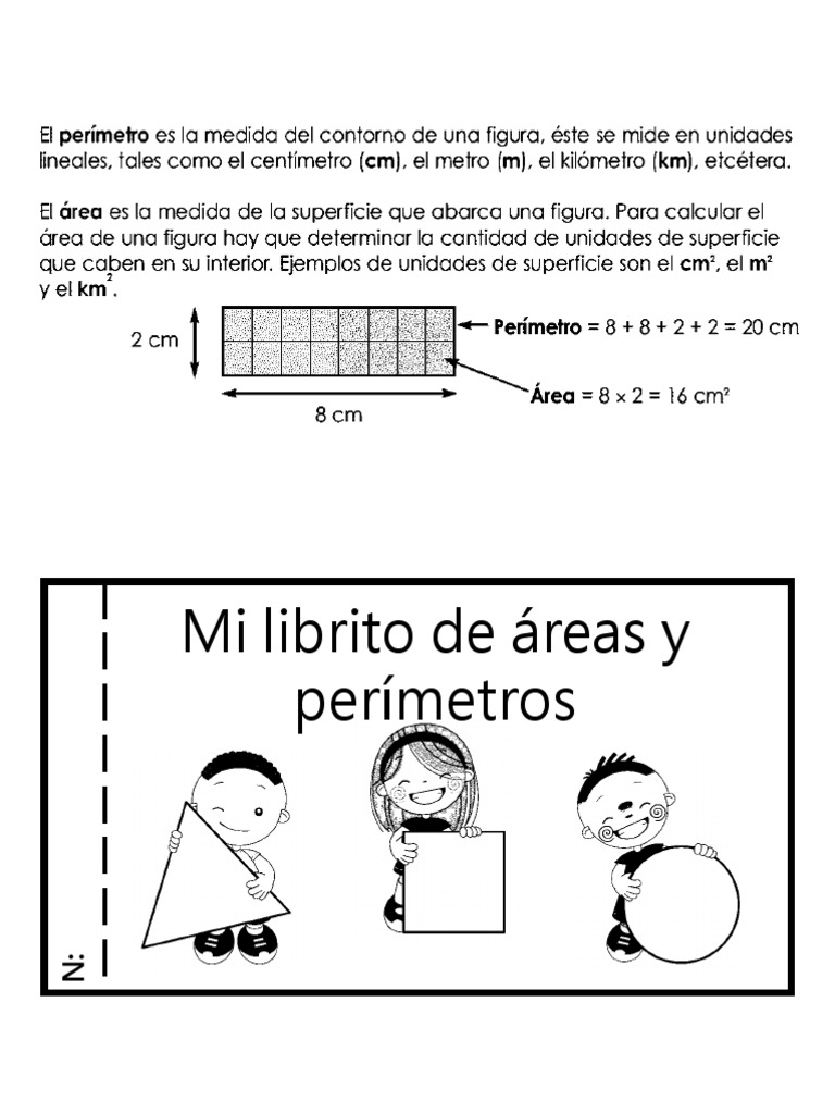 CUADERNILLO Área y Perímetro PDF | PDF | Geometría Elemental | Euclides