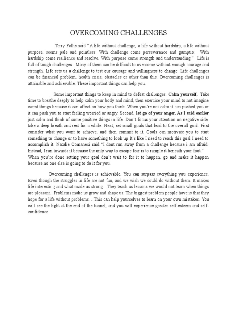 Overcoming Challenges Maac | PDF