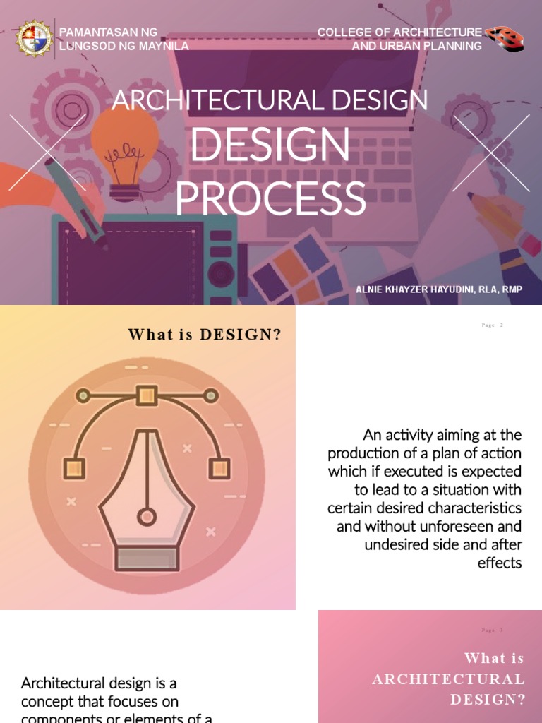 Architectural Design 1 - Lecture 7 - Design Process | PDF | Creativity ...