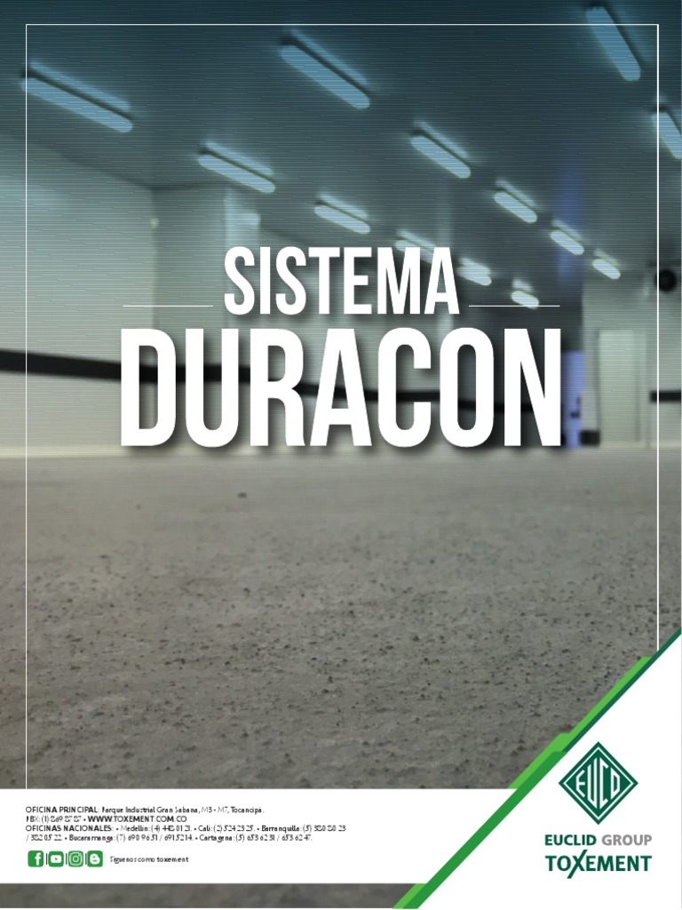 Brochure Duracon | PDF | Ácido | Petróleo