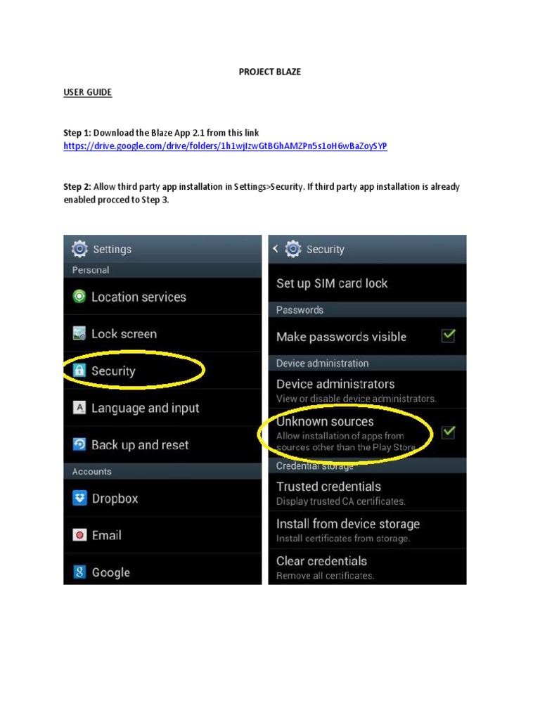 Project Blaze User Guide | PDF