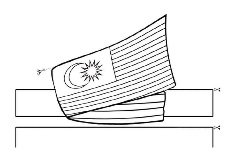 Tanjak Merdeka Line Drawing | PDF