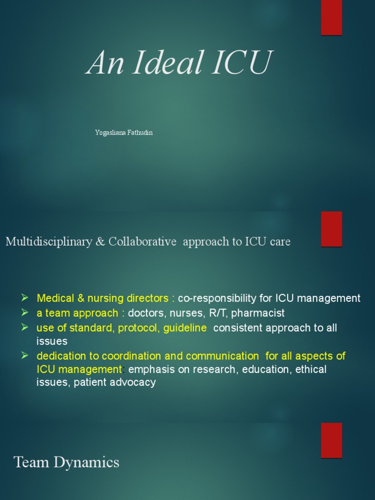 An Ideal ICU | PDF | Intensive Care Medicine | Intensive Care Unit