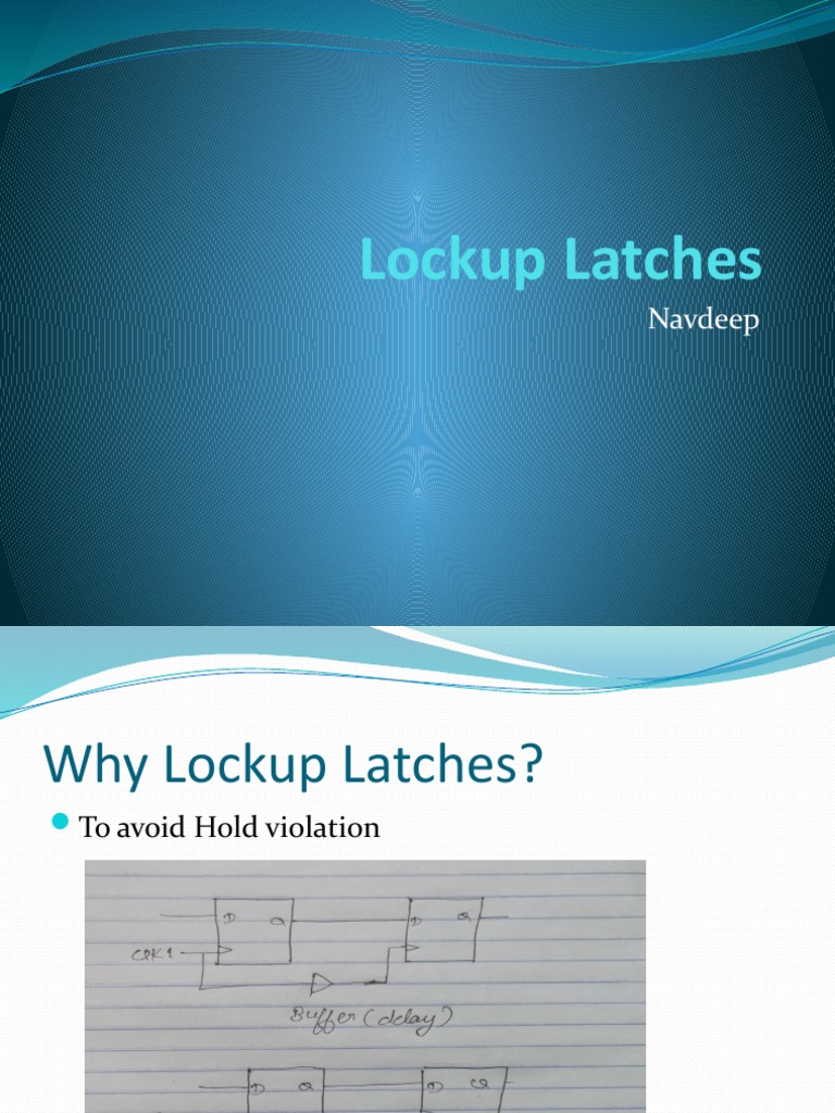 Lockup Latche | PDF