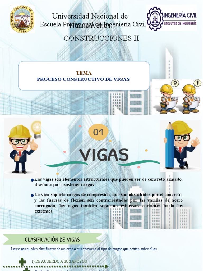 18.-Proceso Constructivo de Vigas | PDF | Hormigón | Rigidez