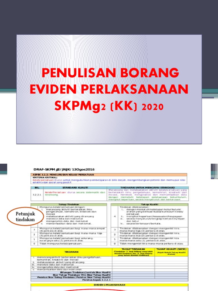 Contoh SKPMG2 | PDF