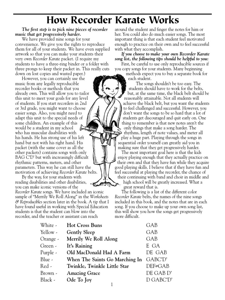 How Recorder Karate | PDF