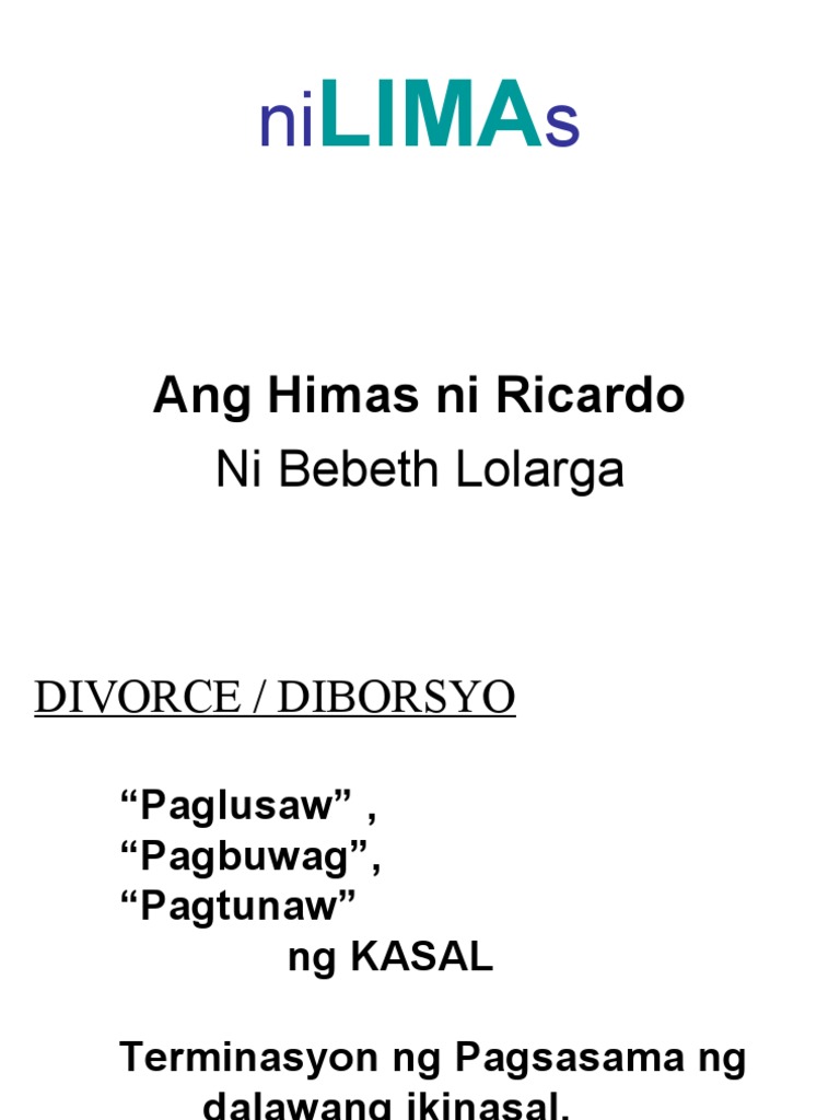 Diborsyo VD Annulment | PDF