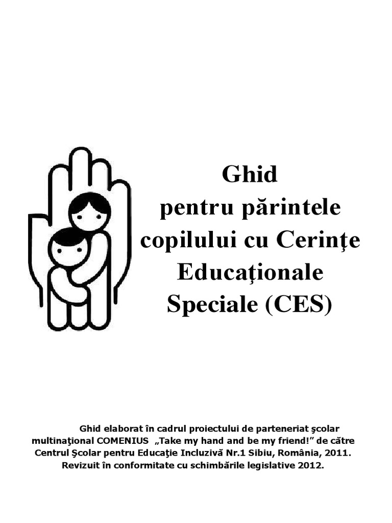 Ghidul Pentru Parintele Copilului Cu CES PDF | PDF