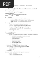Detailed Lesson Plan in Physical Education Grade 2 Gerald | PDF ...