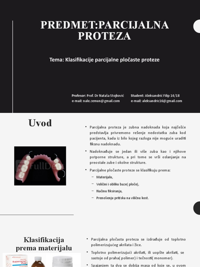 Parcijalna Proteza | PDF