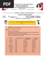 Bahagi NG Aklat Final Worksheet | PDF | Language Arts & Discipline ...