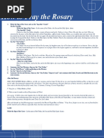 The Sorrowful Mysteries - Rosary Center & Confrat | PDF | Rosary | Jesus