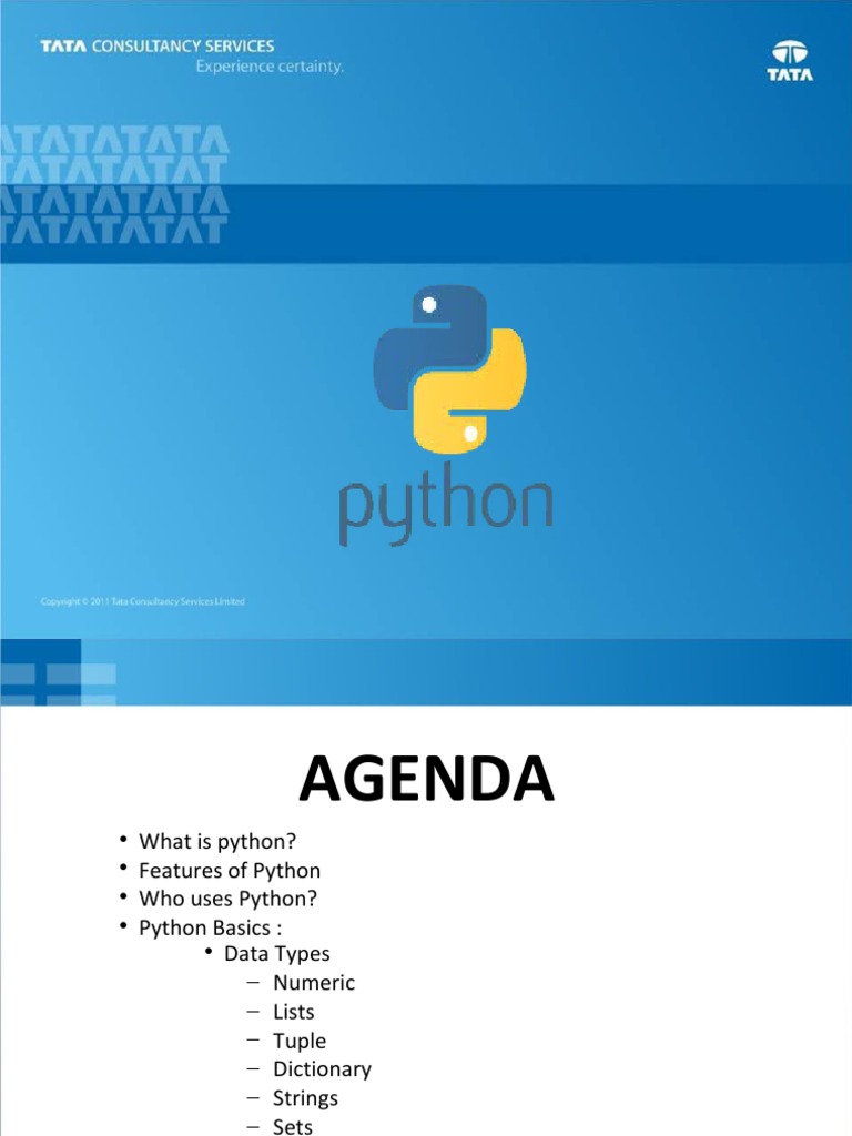 PowerUP - 1st Python Boot Camp PPT | PDF | Python (Programming Language ...