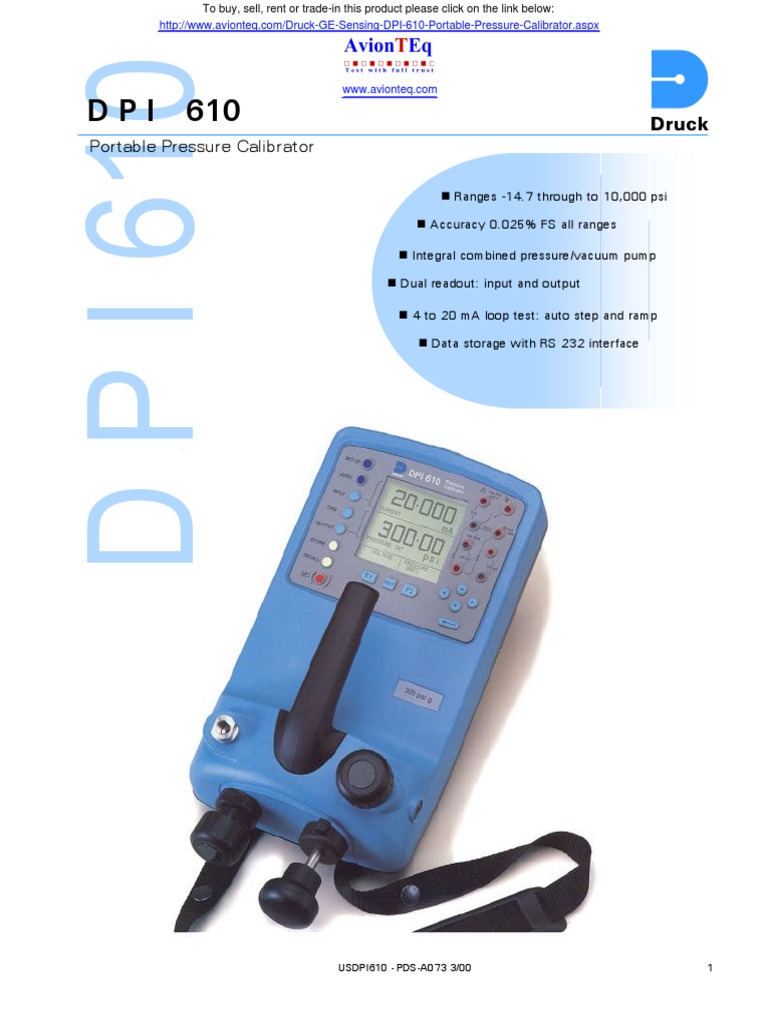 Dpi 610 PDF | PDF
