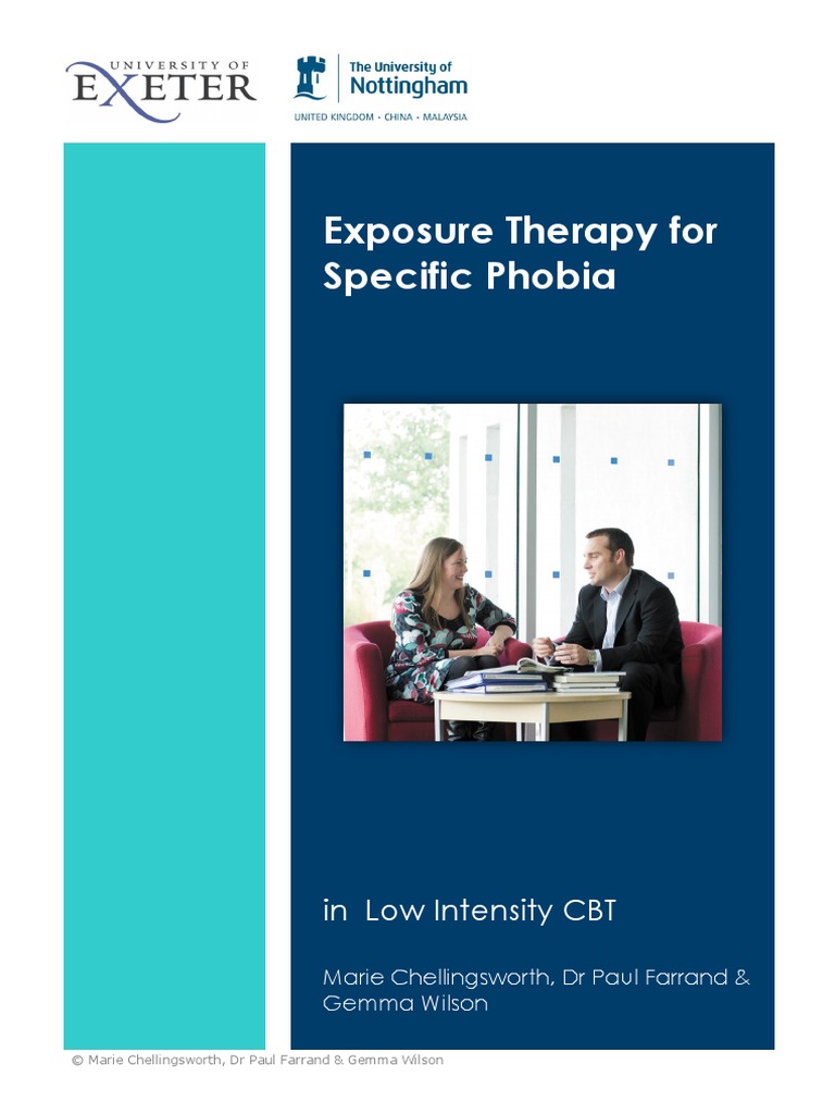 Exposure Therapy For Specific Phobia In Low Intensity Cbt Pdf