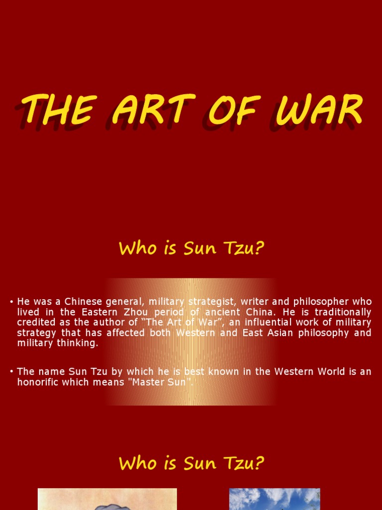 The Art of War | PDF | Sun Tzu | Military