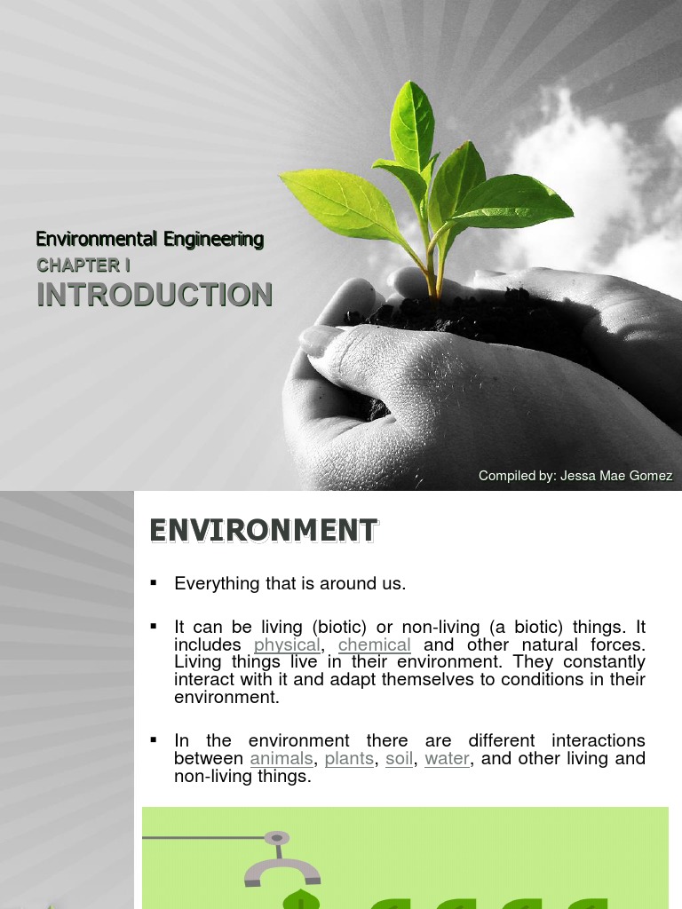 Chapter 1 Introduction To Environmental Engineering | PDF | Waste ...