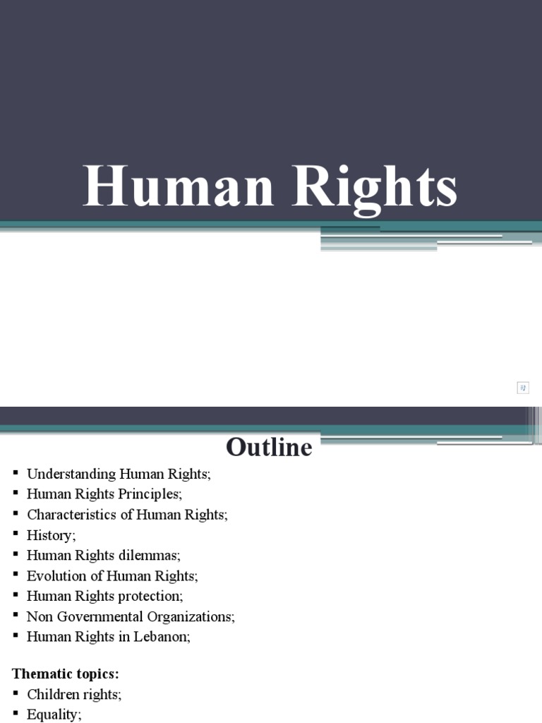 Introduction To Human Rights | PDF