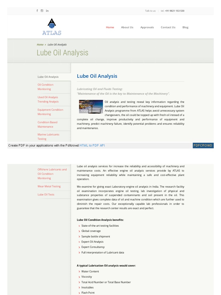 Lube Oil in Lube Oil Analysis PHP | PDF | Lubricant | Motor Oil