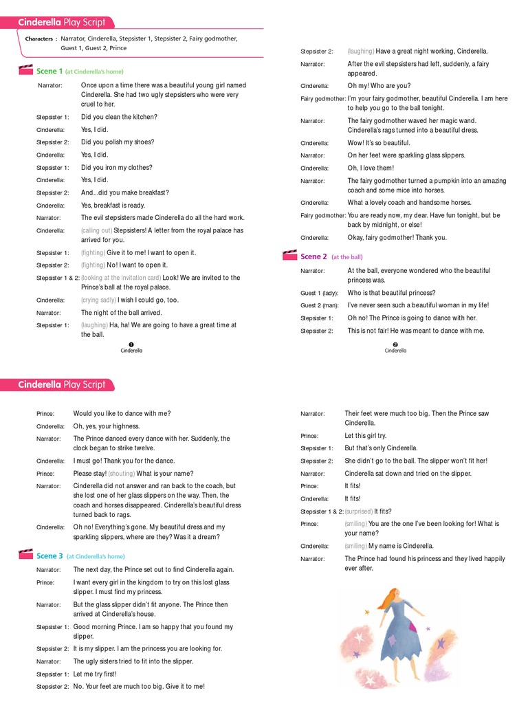 Play Script | PDF | Hansel And Gretel | Cinderella