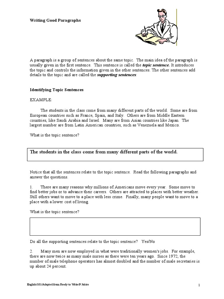 Level 5 - How To Write Good Paragraphs | PDF | Money | Taxes