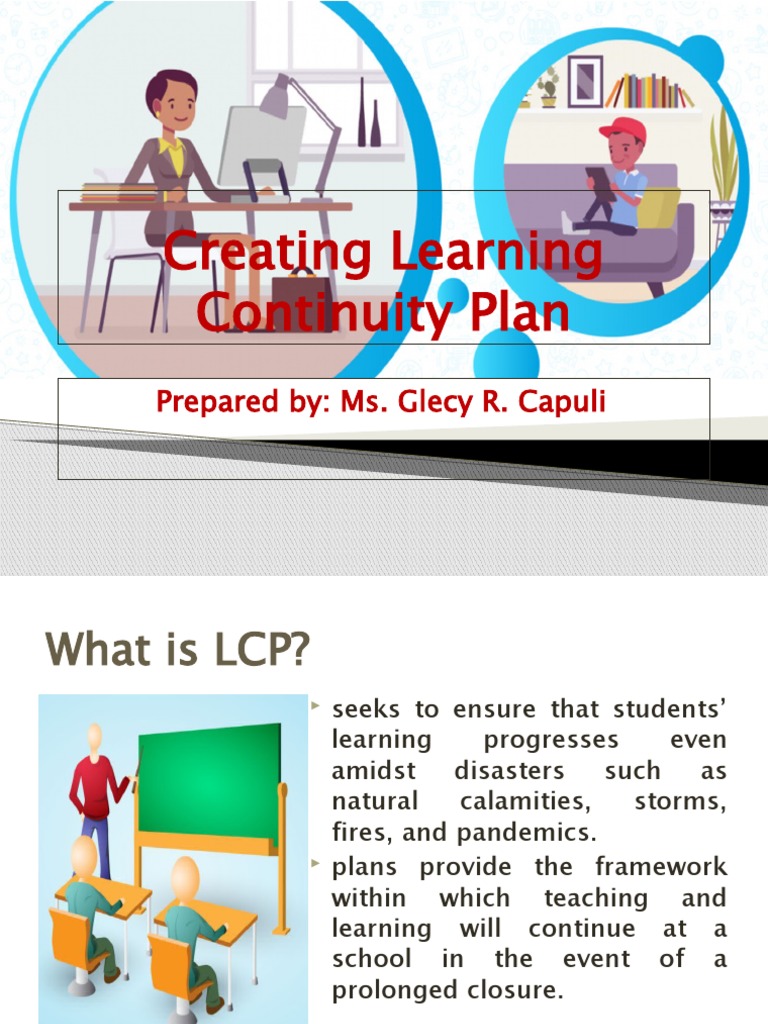 Learning Continuity Plan | PDF | Distance Education | Curriculum