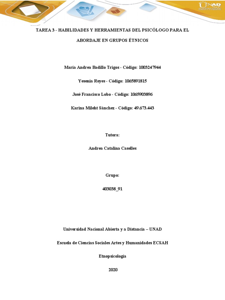 Unidad - 3 Trabajo Grupal | PDF | Salud mental | Sicología