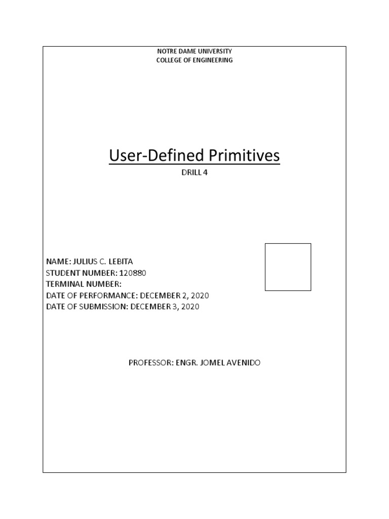 User-Defined Primitives in HDL | PDF | Logic Gate | Computer Programming