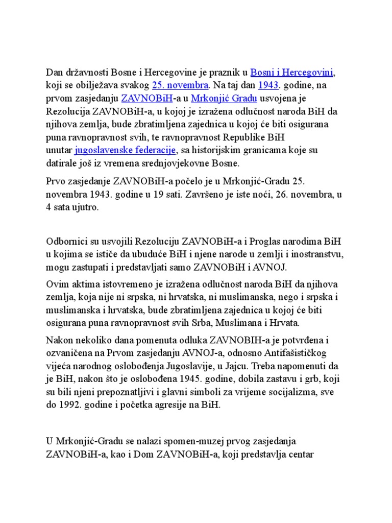 Avnoj Muzej Jajce | PDF