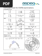 Ece Formula Cheat Sheet | PDF