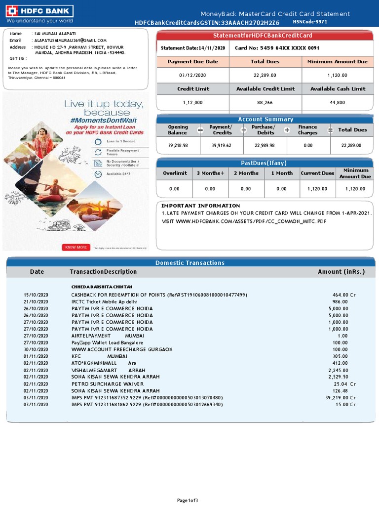 CCB | PDF | Credit Card | Payments