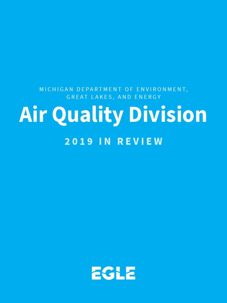 Egle-Aqd-year in Review 2019 686094 7 | PDF | Air Pollution | Policy