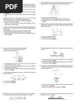 Refresher Psad Preboard Exam 2 | PDF | Beam (Structure) | Bending