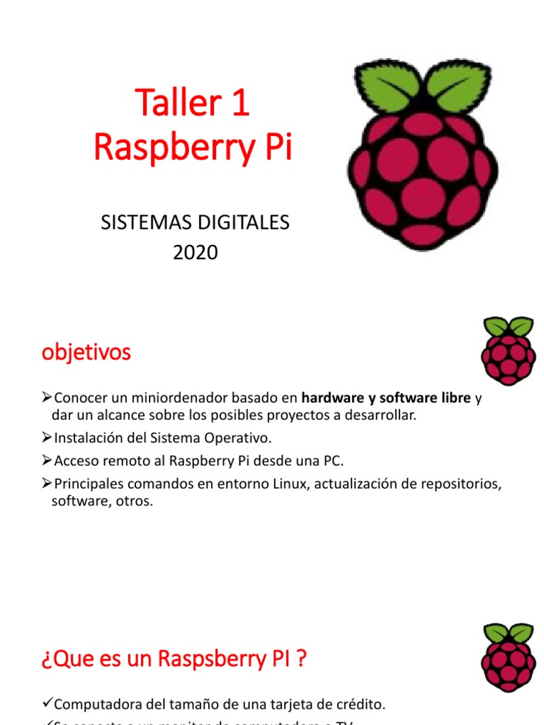 Introducción A Raspberry Pi | PDF | Raspberry Pi | Dirección IP
