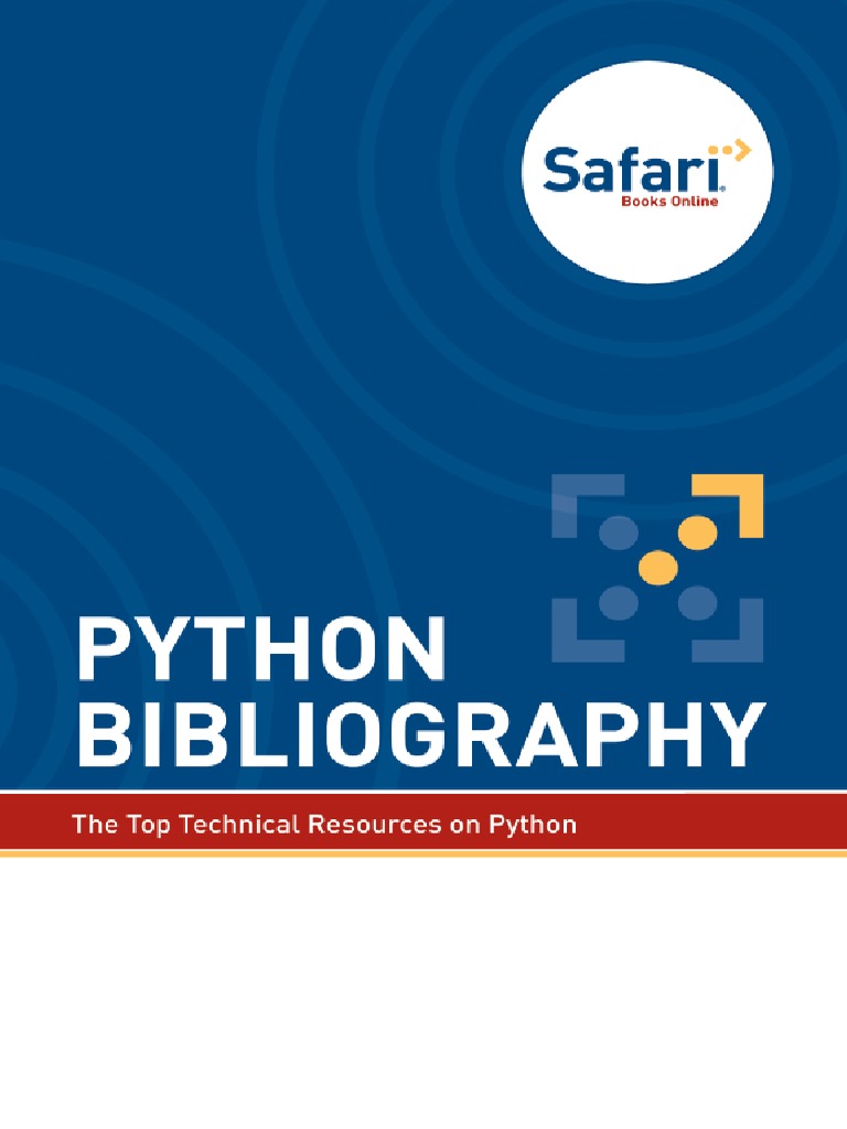 Python Bibliography - The Top Technical Resources On Python | PDF | Python (Programming Language ...