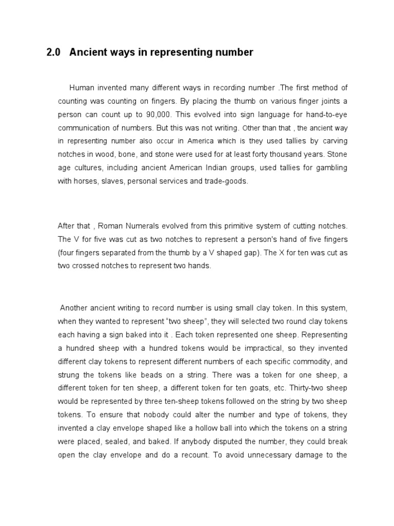 Ancient Number Systems Explained | PDF | Encodings | Naming Conventions