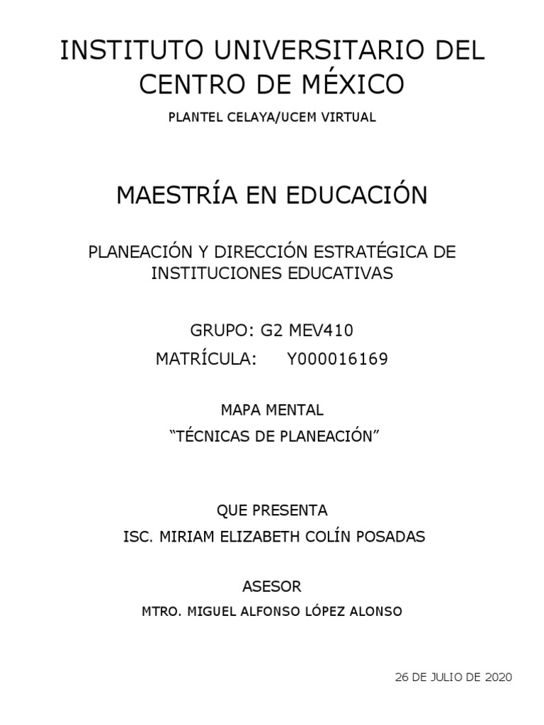 A A Integradora2 | PDF | Análisis FODA | Planificación