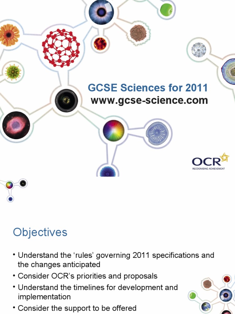 GCSE Sciences For 2011 | PDF | Cognition | Qualifications