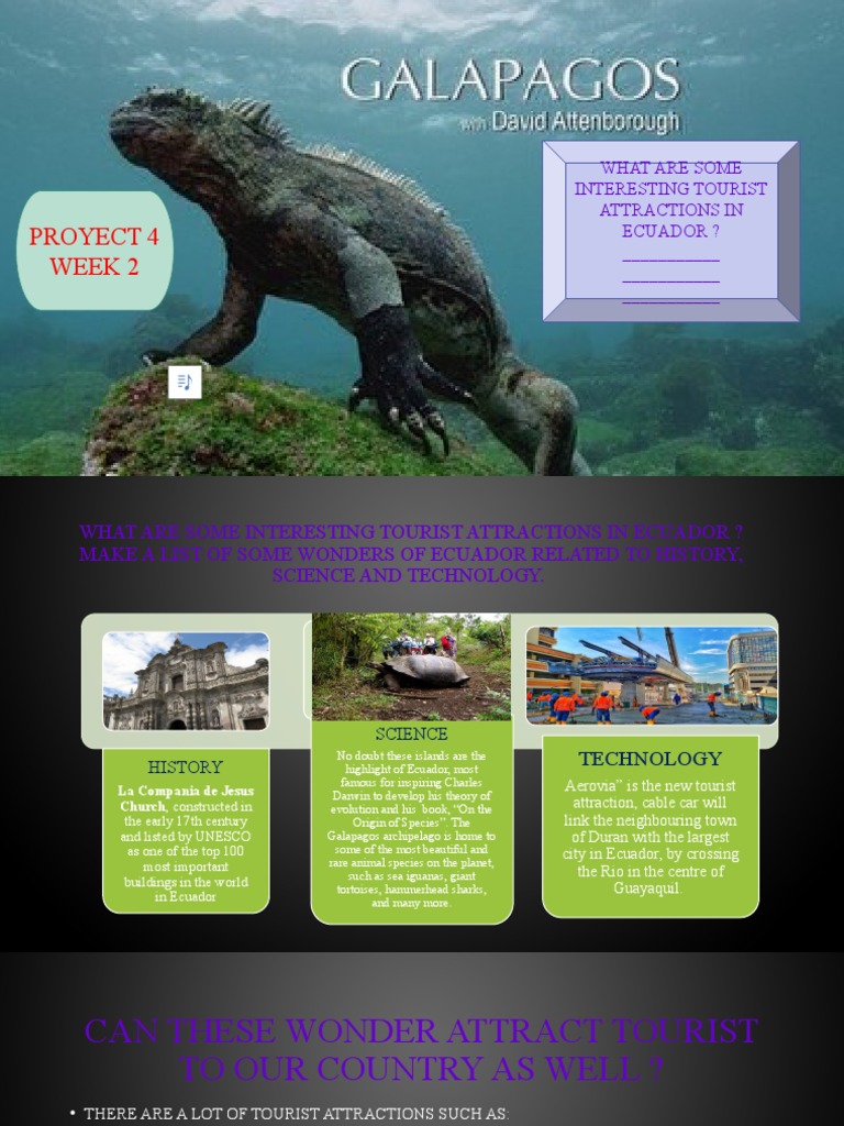 Top Tourist Attractions in Ecuador | PDF | Galápagos Islands | Ecuador