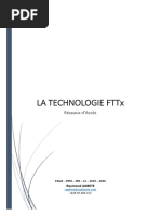 Memoire FTTH | PDF | Fibre optique | Réseau électrique