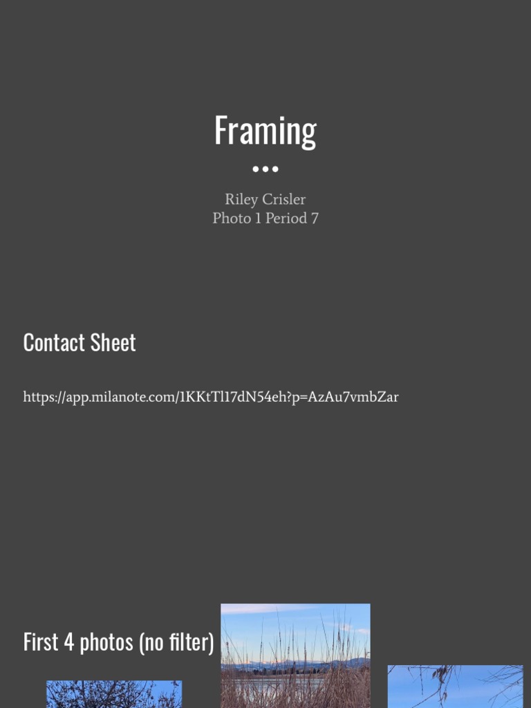 6 - Framing | PDF