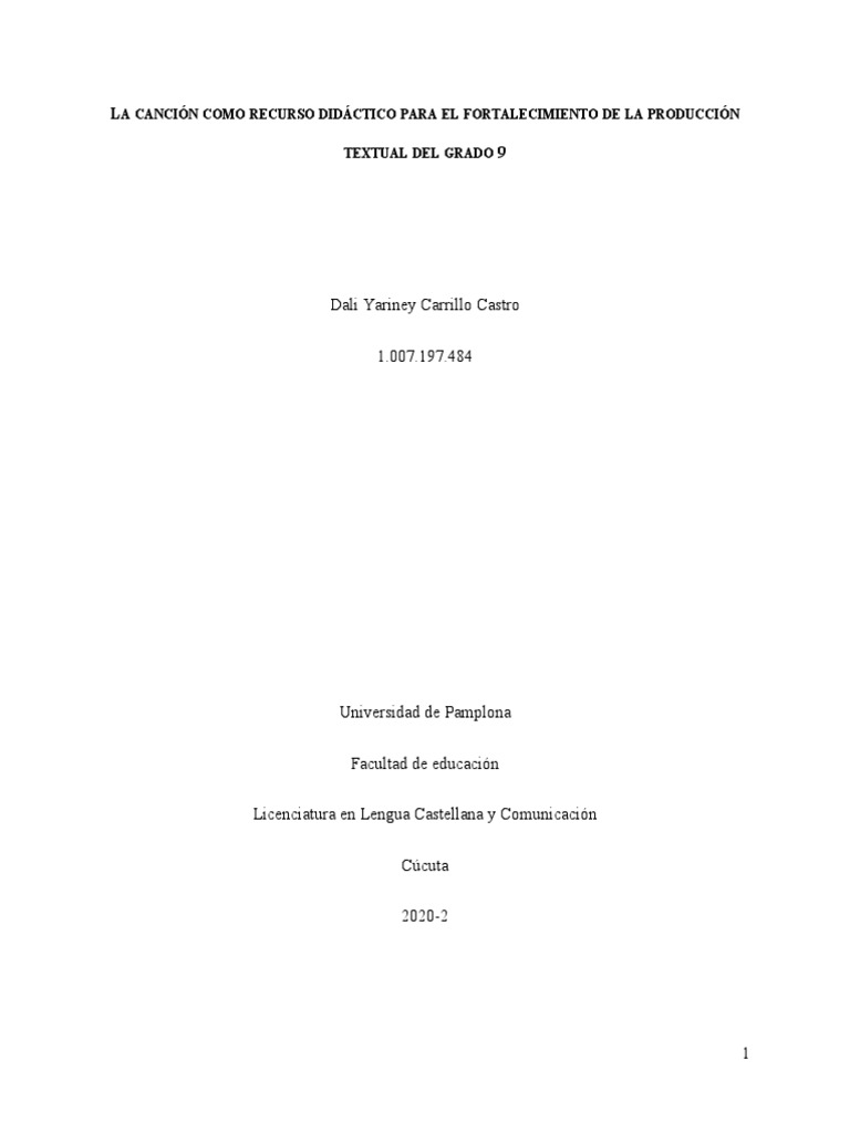 Proyecto de Practica VI | PDF | Plan de estudios | Aprendizaje