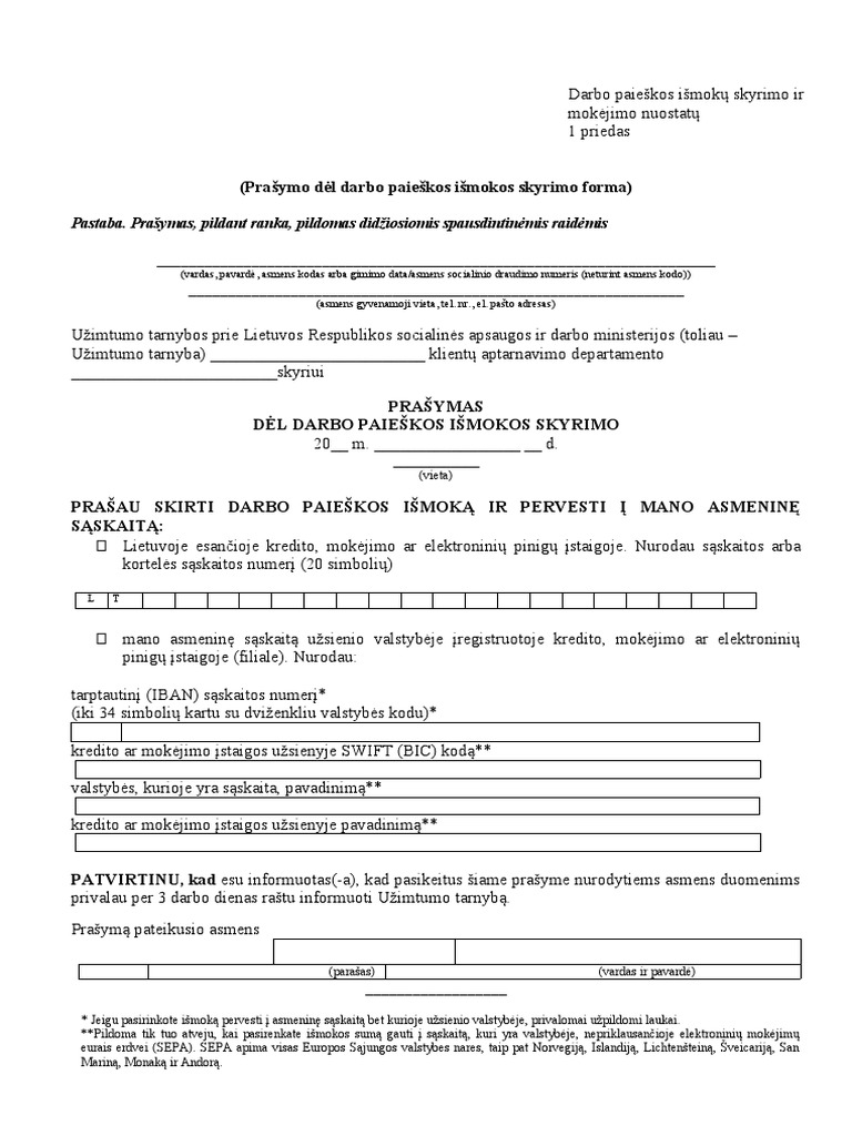 Prasymo Forma | PDF