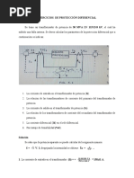 Ejercicios Resueltos de Protección de Sistemas Eléctricos | PDF | Transformador | Corriente ...
